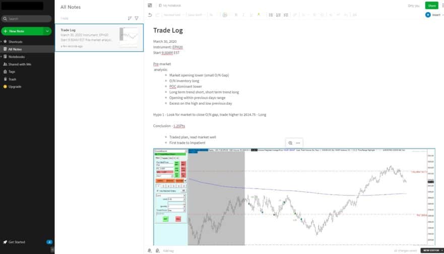Best Free Trading Journal - TradaMaker