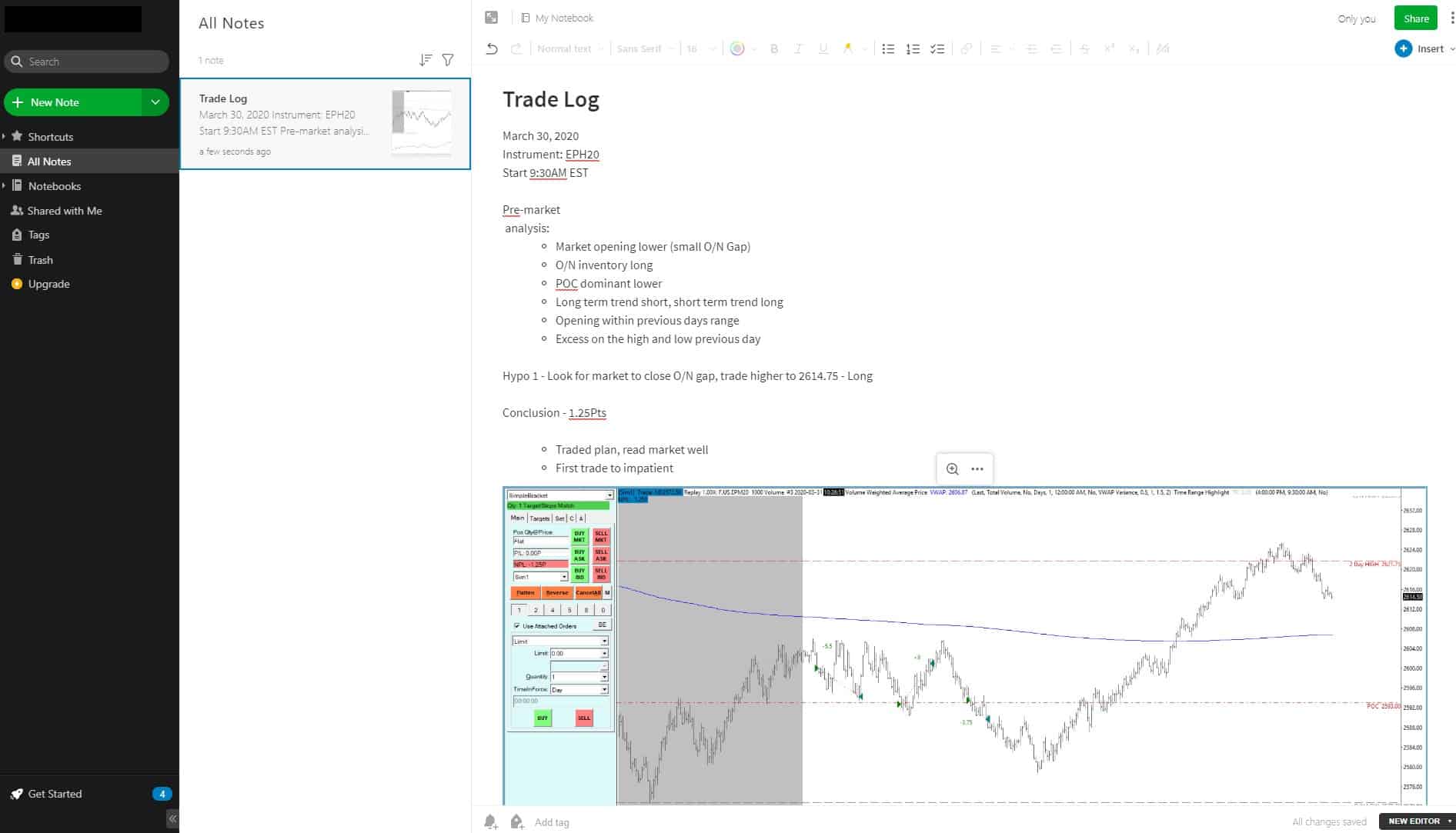 Best Free Trading Journal - TradaMaker