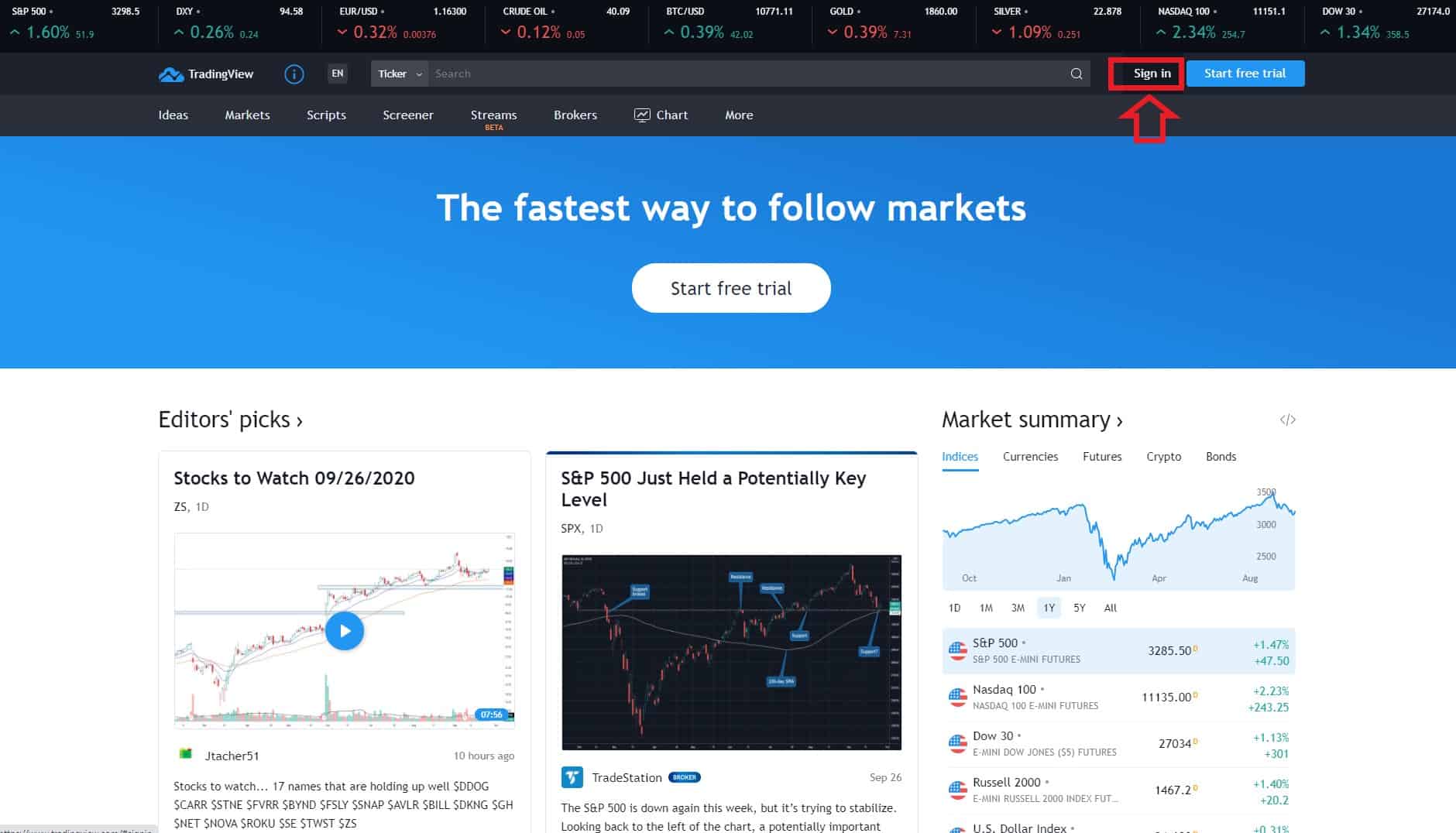 TradingView subscription | How to open a TradingView account
