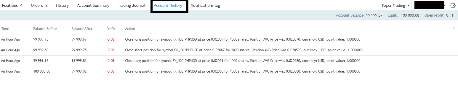 TradingView Paper Trading - Complete user guide