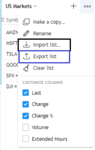How to Create a TradingView Watchlist - TradaMaker