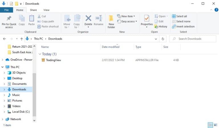How to download & install Tradingview Windows App