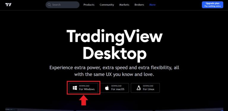 How to download & install Tradingview Windows App