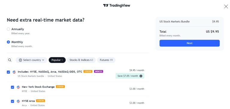 How to get TradingView real time data - TradaMaker